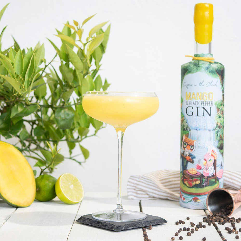 Copper in the Clouds Mango & Black Pepper Gin 70cl - LiquiTaste.ch